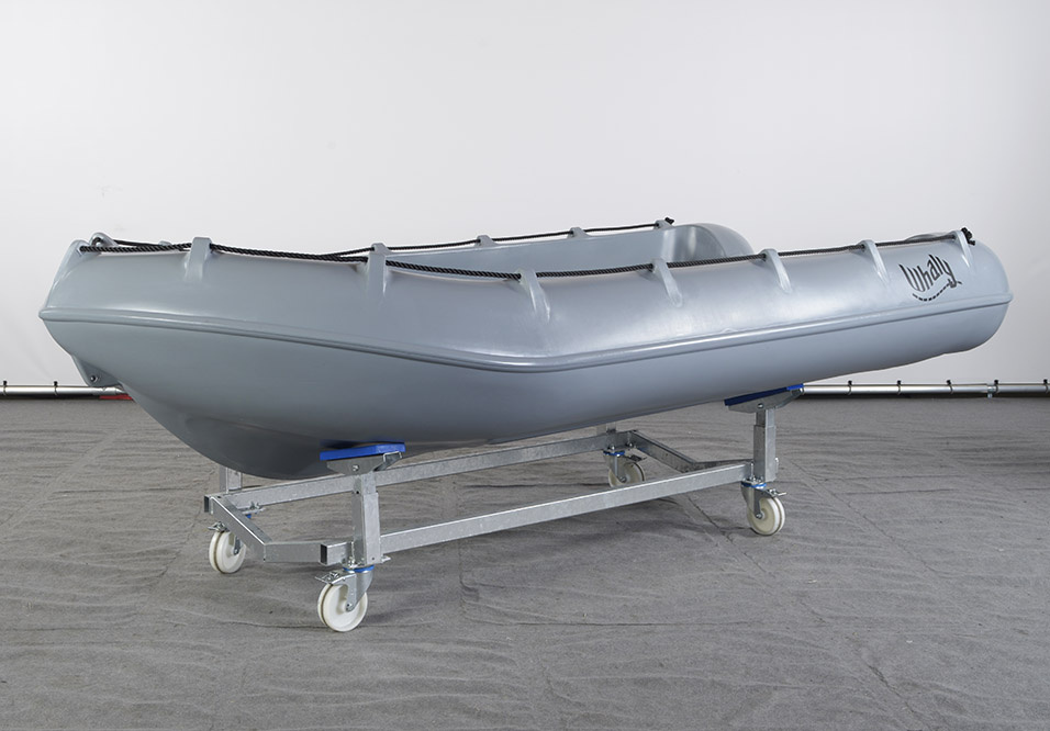 Whaly 370 lichtgrijs - Van Leeuwen Boten