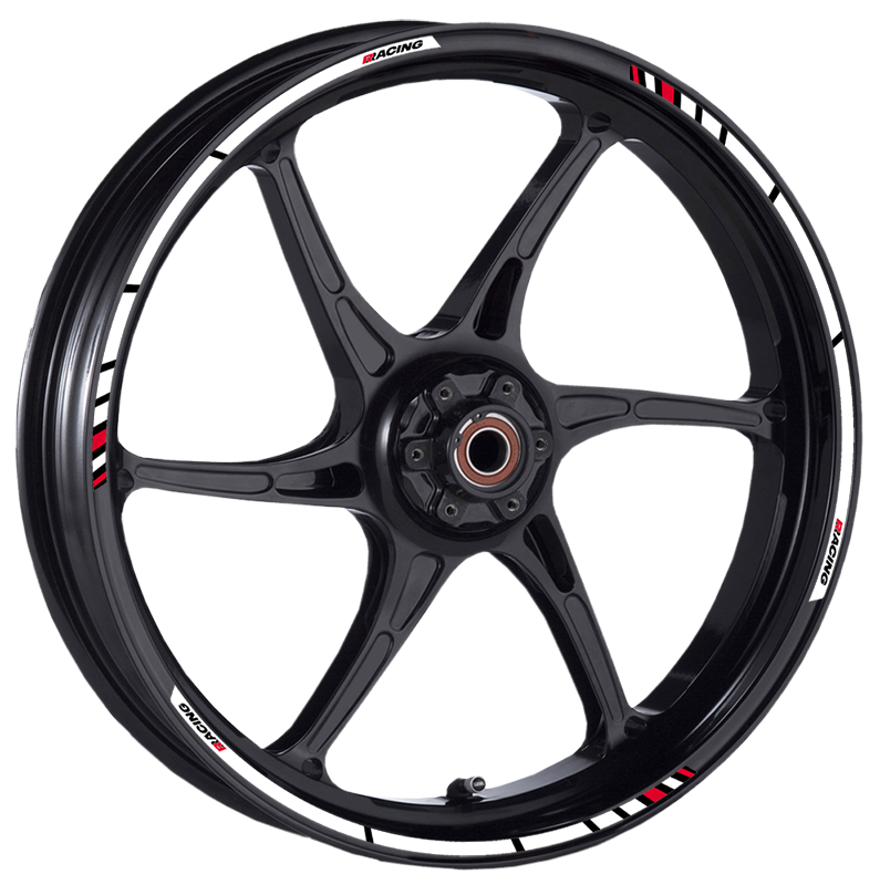 GP Velgstrips - Racing Wit - Tuningstickers