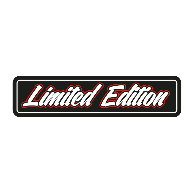 Limited Edition - wit - Tuningstickers
