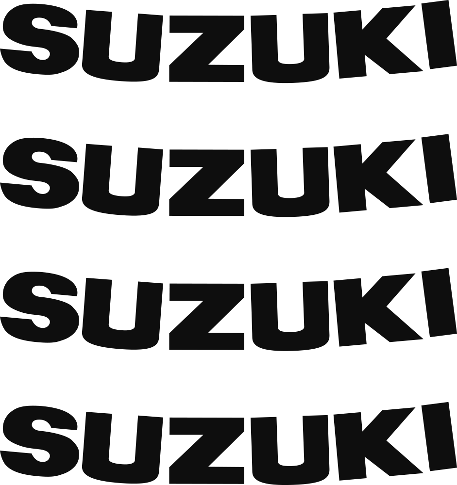 Suzuki velg logo's - Tuningstickers