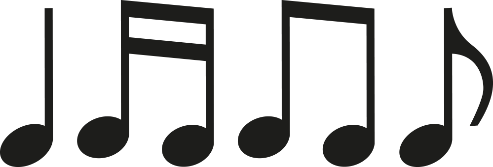 Muzieknoten - Tuningstickers