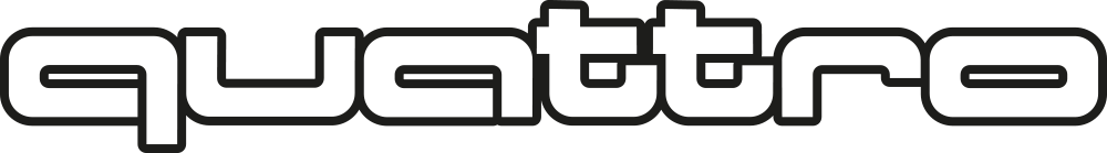 Audi Quattro autosticker - Tuningstickers