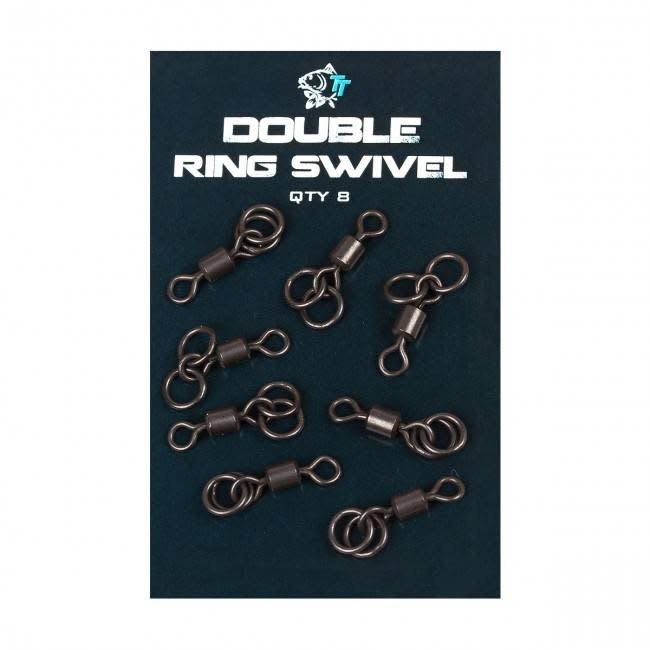 Nash Double Ring Swivel - Hareco Hengelsport