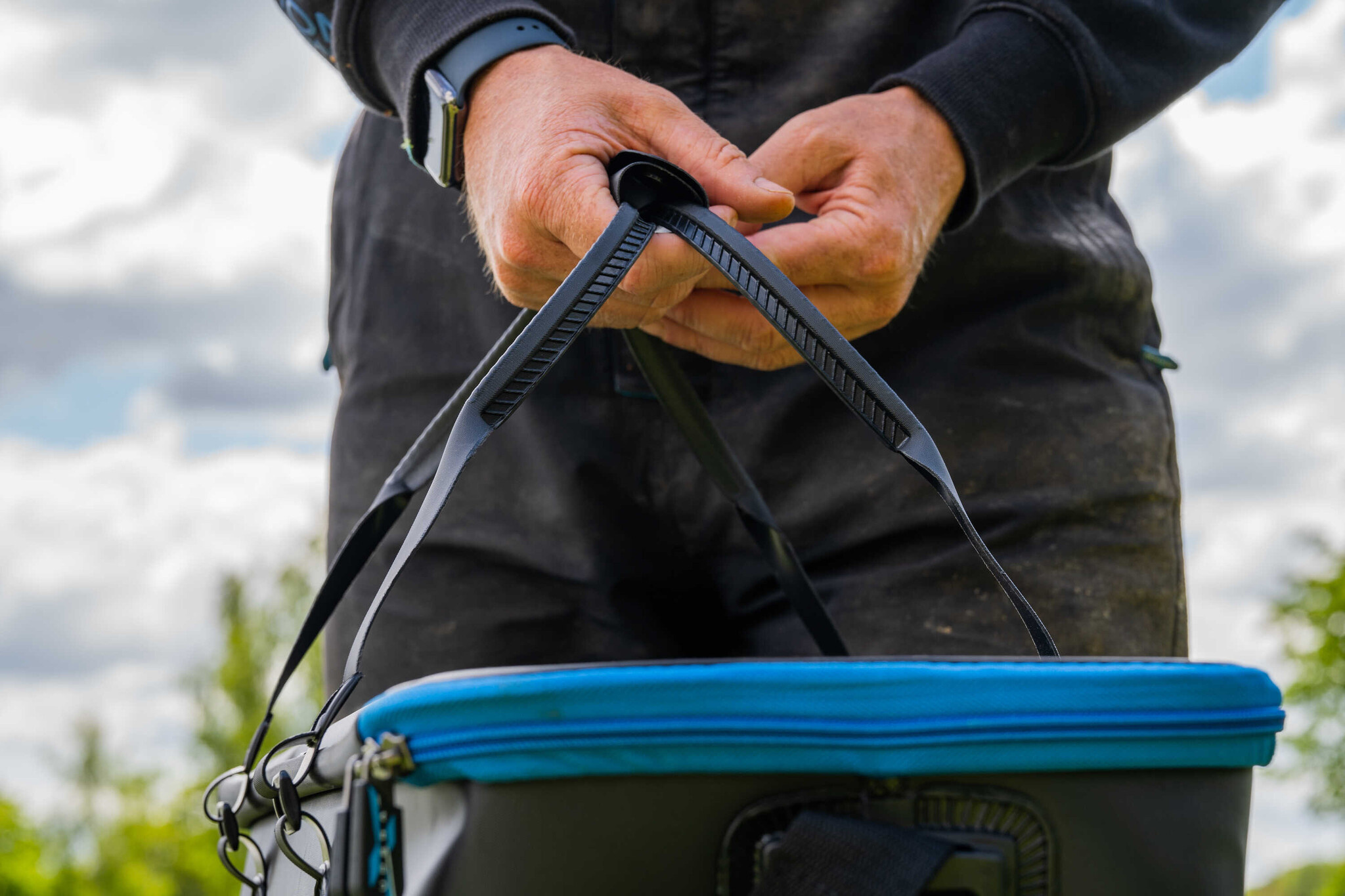 Preston Supera X EVA Net Bag | Voor 4 Leefnetten - Hareco Hengelsport