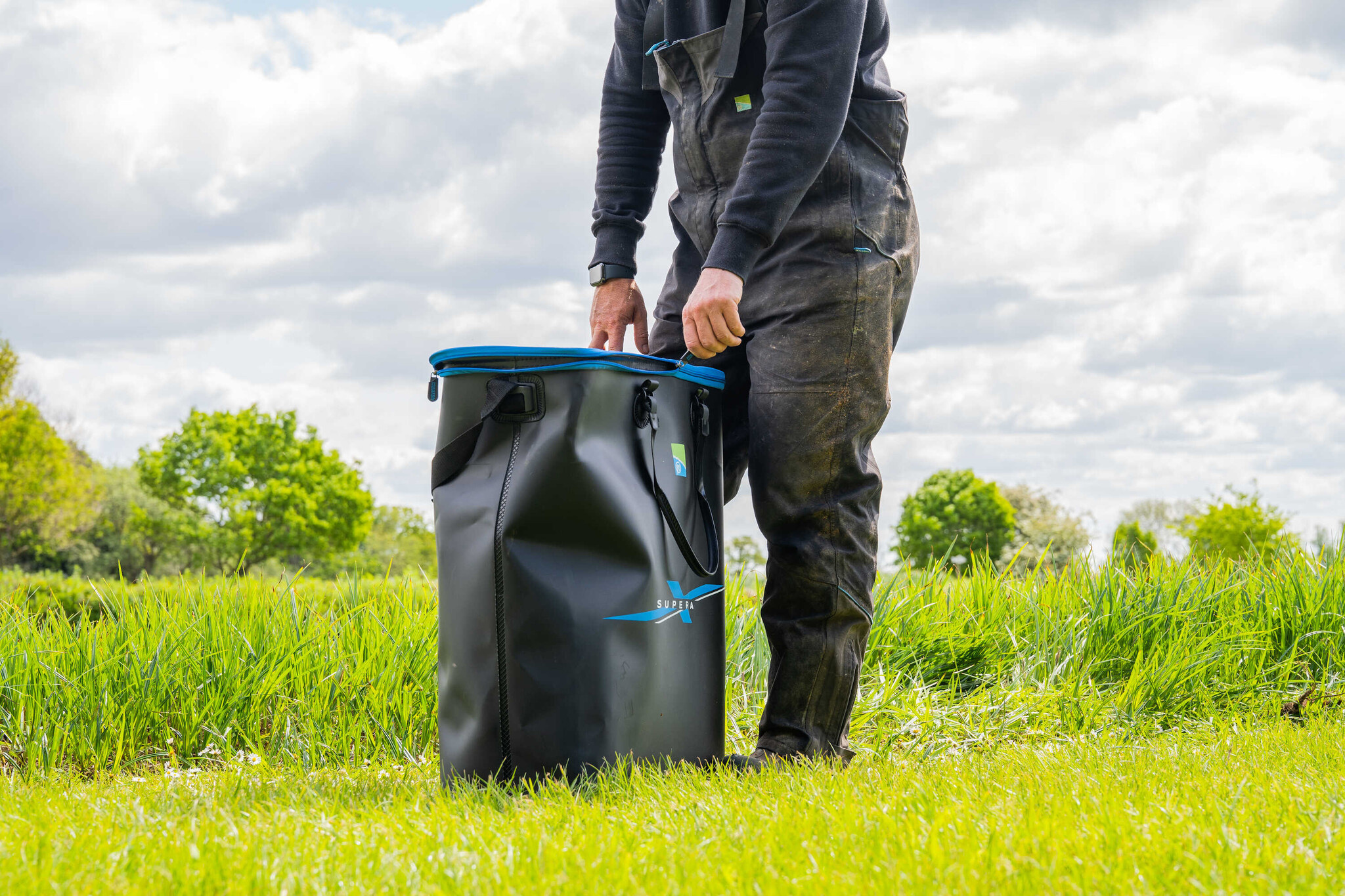 Preston Supera X EVA Net Bag | Voor 4 Leefnetten - Hareco Hengelsport