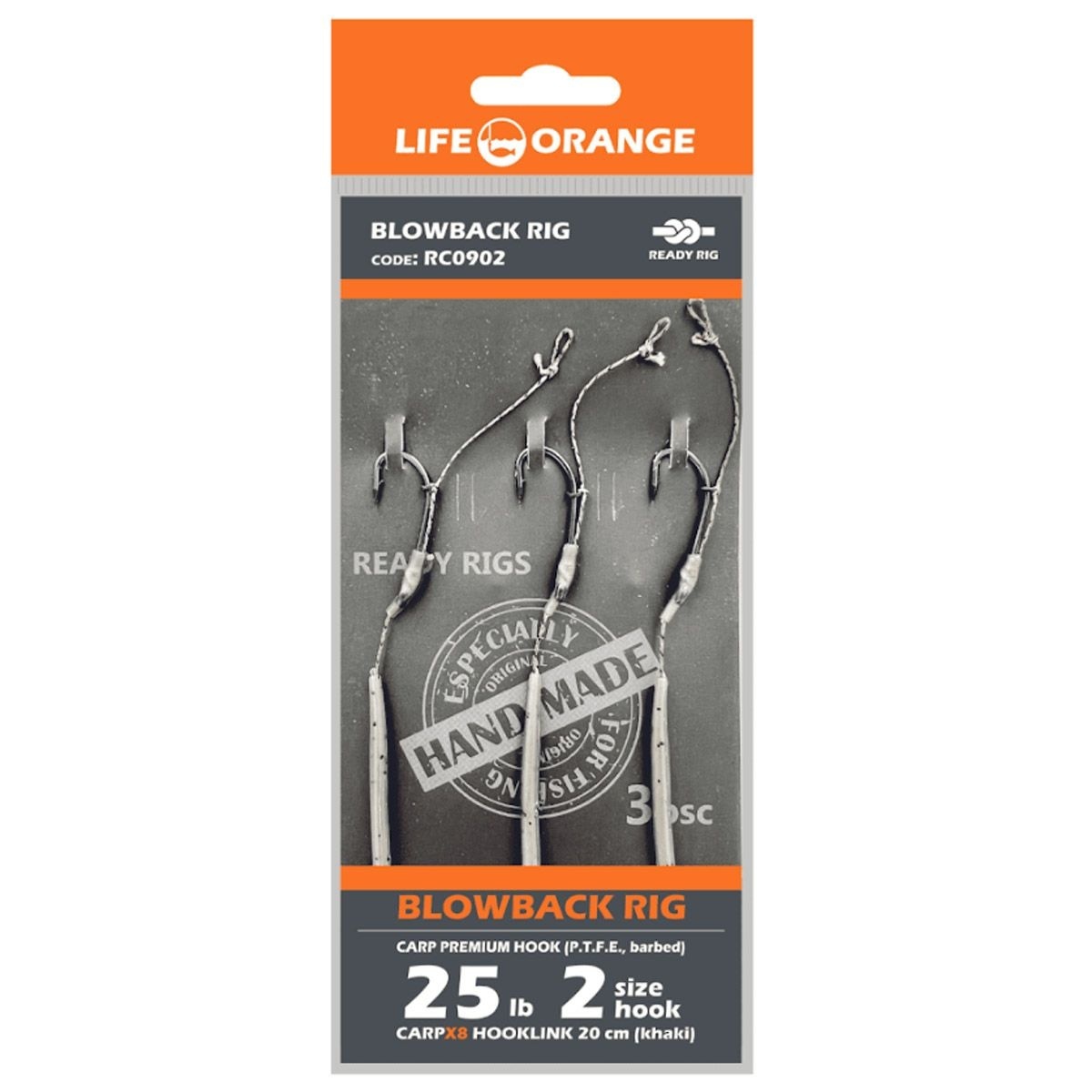Life Orange Blowback Rig - Hareco Hengelsport