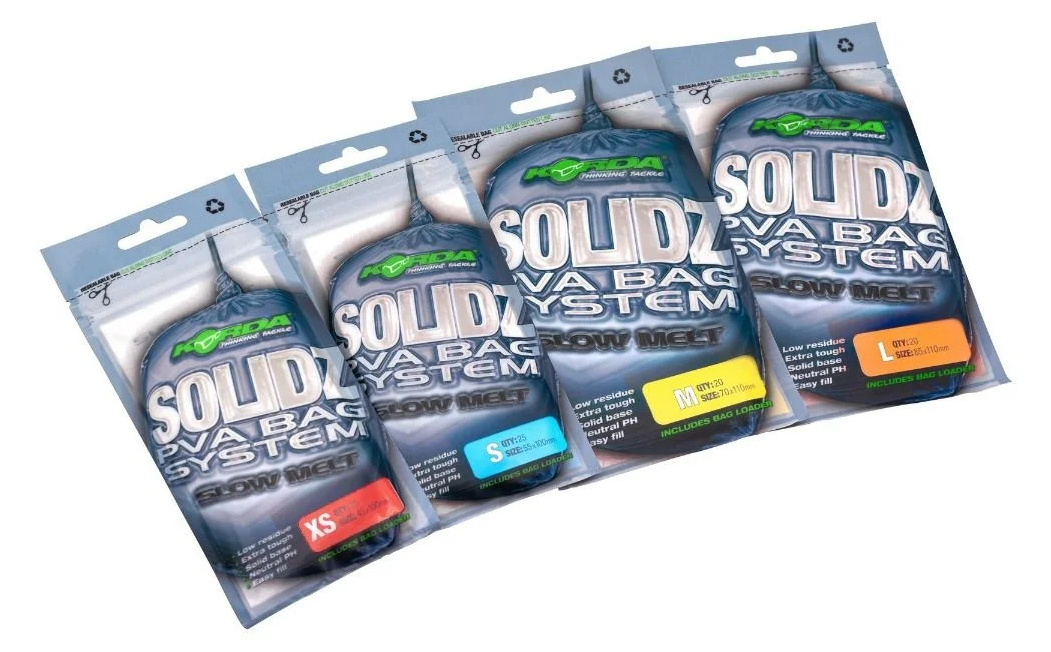 Korda Solid Pva Bag Systems - Slow Melt - Hareco Hengelsport