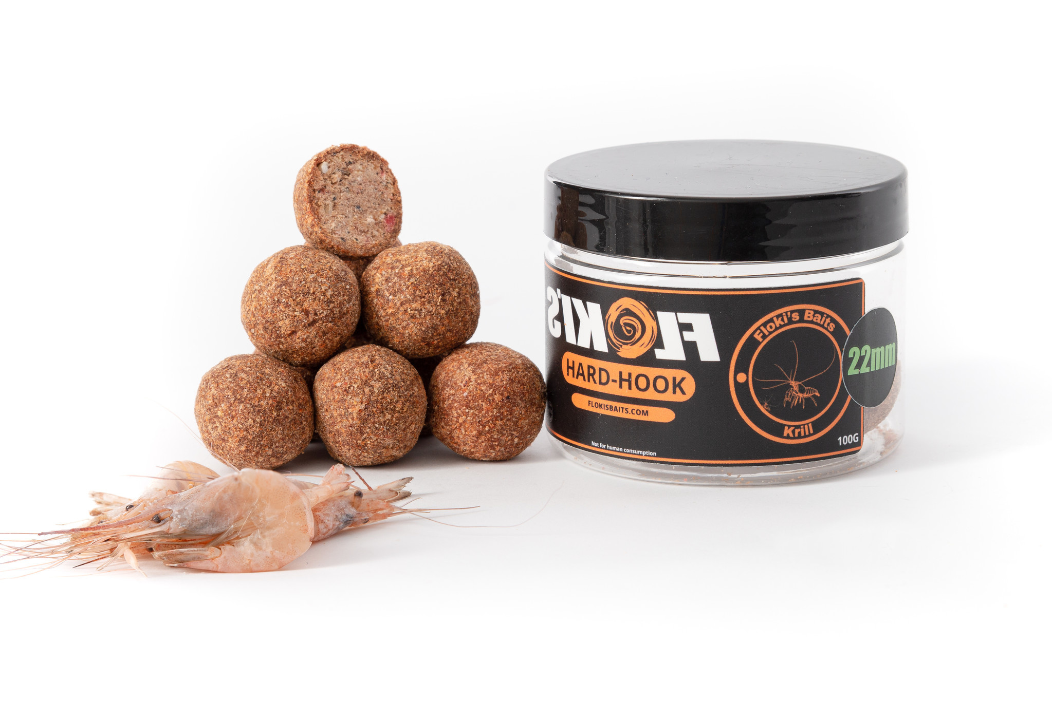 Floki'S Baits Hard Hook Krill - Hareco Hengelsport