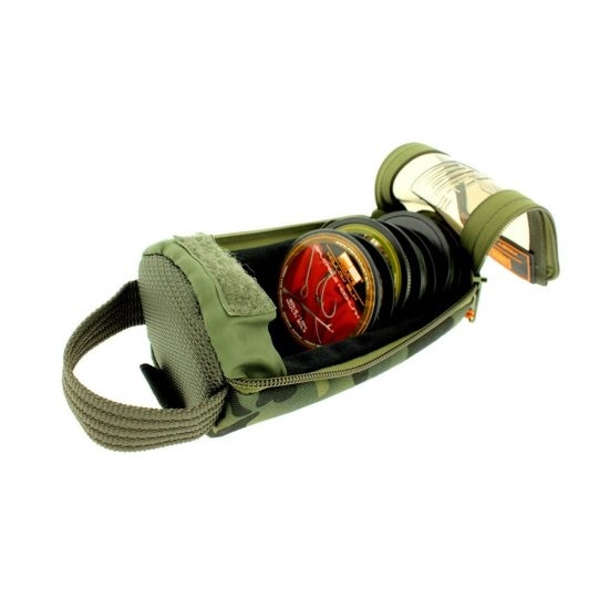 PB Double Zipper Tube Pouch - Hareco Hengelsport