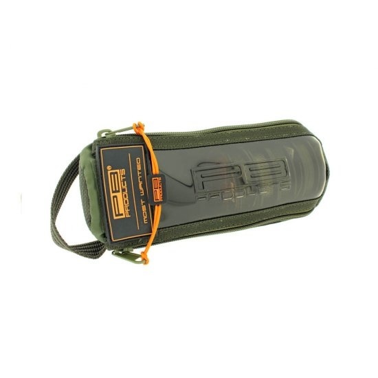 PB Double Zipper Tube Pouch - Hareco Hengelsport
