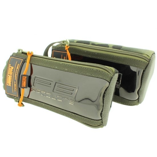 PB Double Zipper Tube Pouch - Hareco Hengelsport