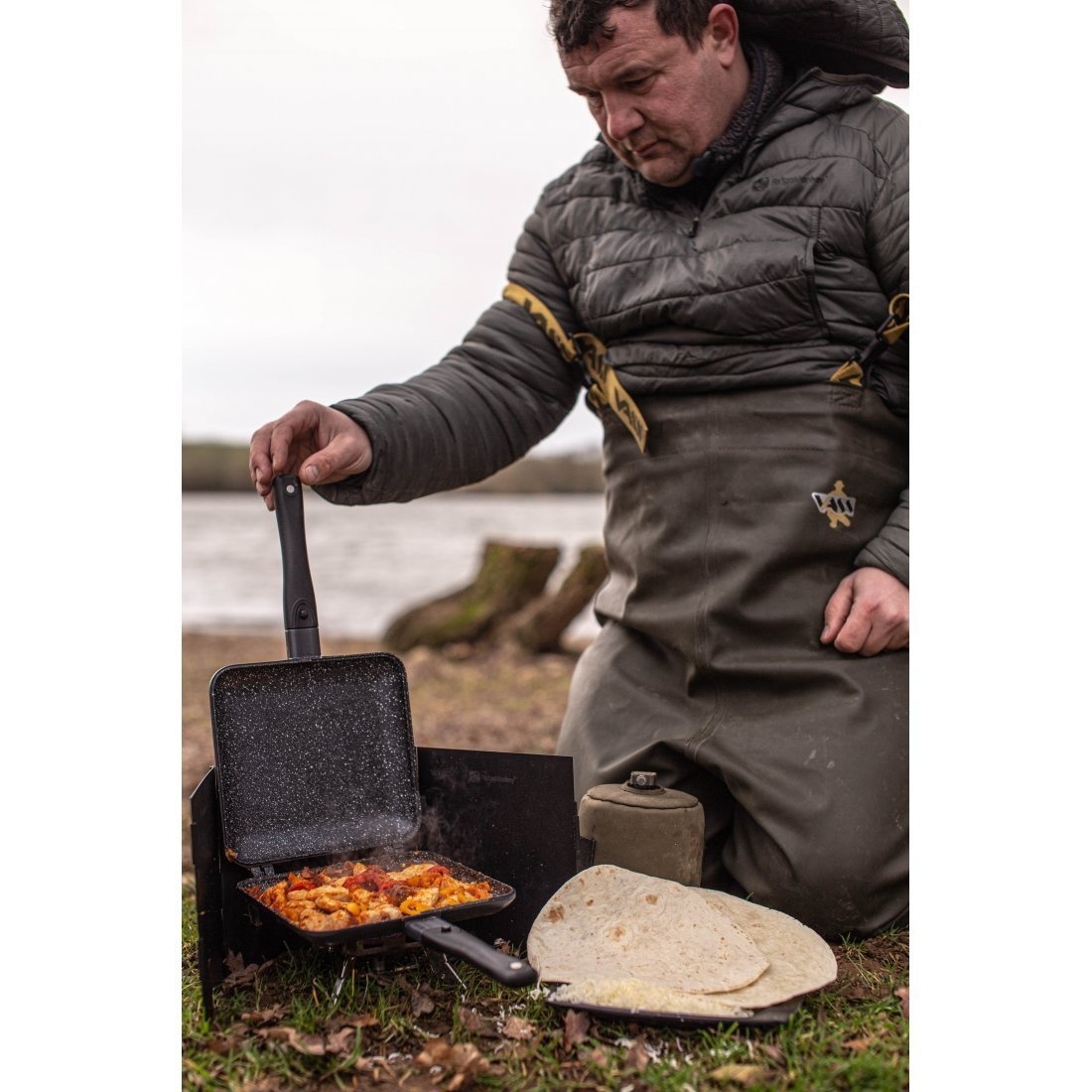 Ridgemonkey Connect Sandwich Toaster Granite Edition - Hareco Hengelsport