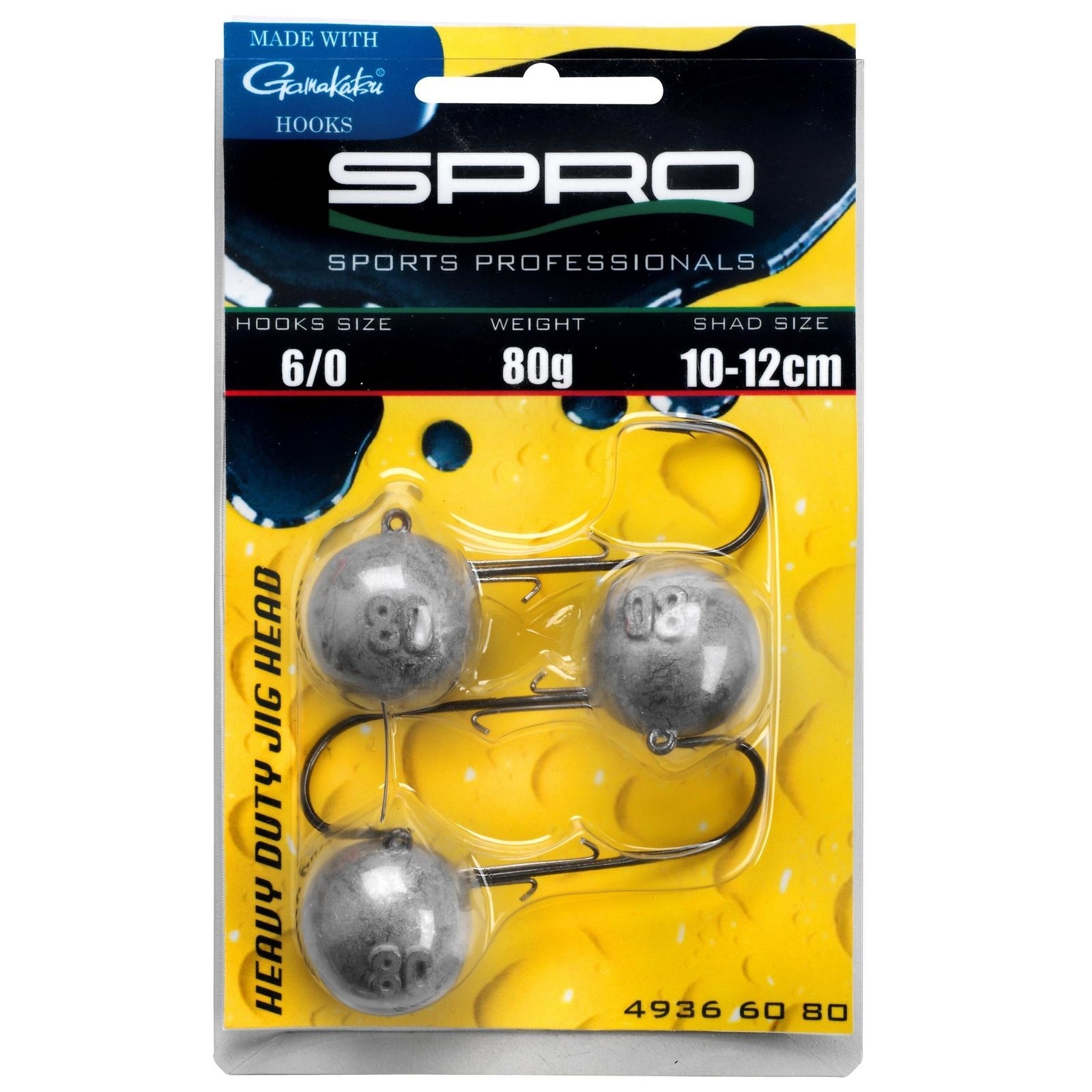 Spro Round Heavy Duty Jighead - Hareco Hengelsport