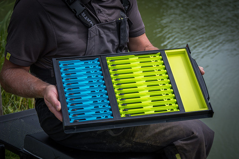 Matrix Shallow Drawer Unit (Inclusief Pole Winders) - Hareco Hengelsport