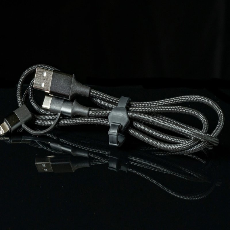 Wolf Powertech 2 In 1 Charging Cable - Hareco Hengelsport
