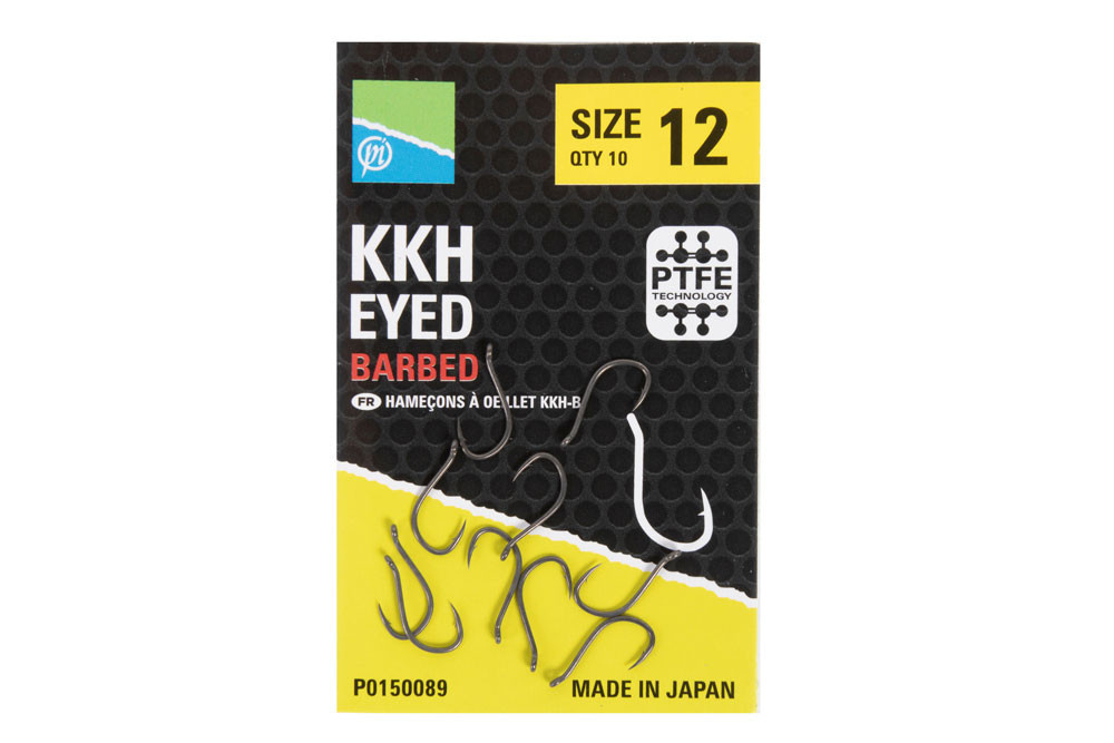 Preston Kkh Eyed Hooks - Hareco Hengelsport