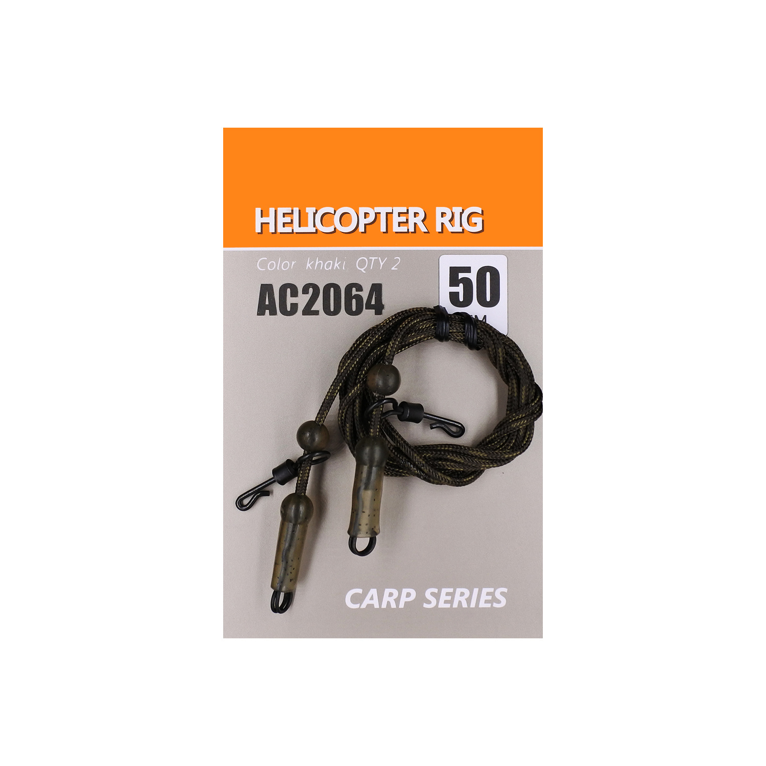 Life Orange Helicopter Rig - Hareco Hengelsport