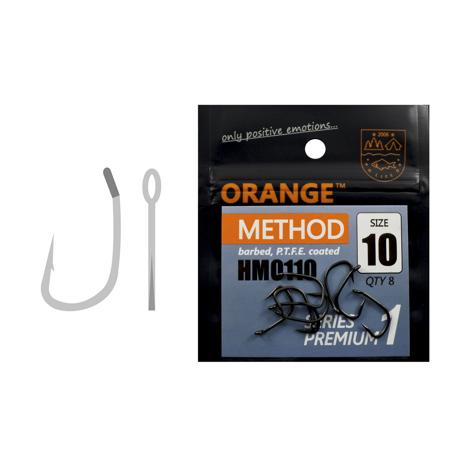 Life Orange Carp Hair Rigs - Hareco Hengelsport