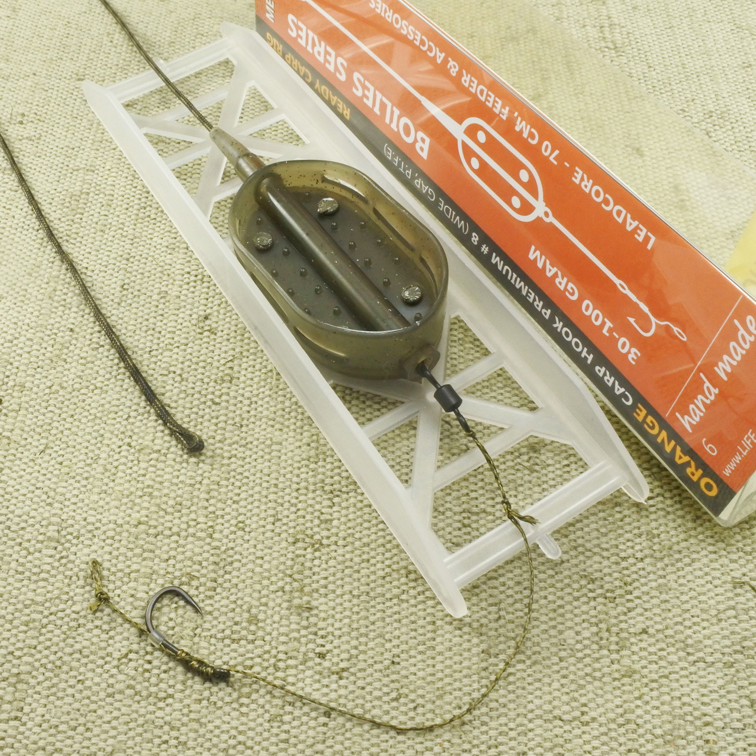 Life Orange In-Line Carp Rig Method Boat - Hareco Hengelsport