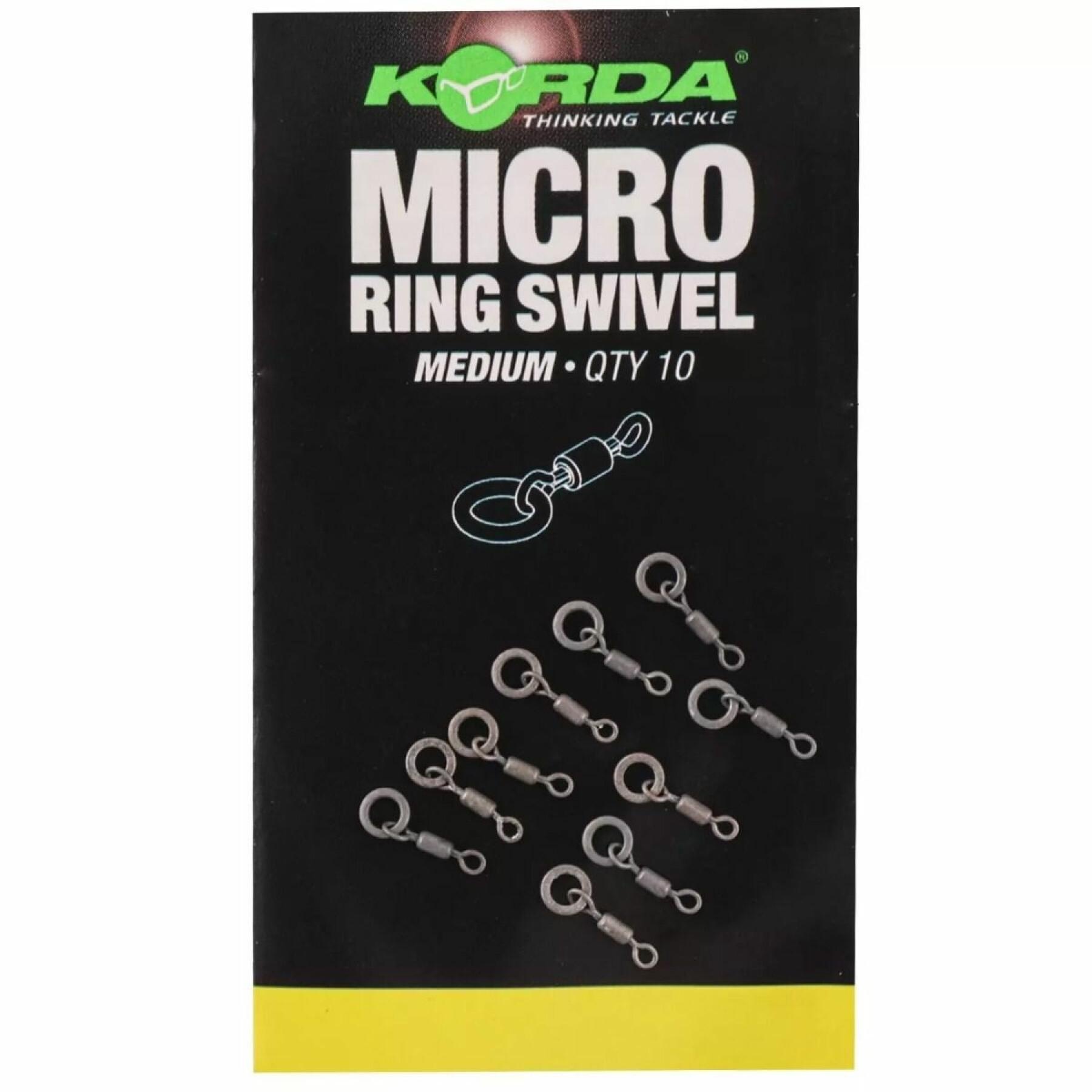 Korda Micro Rig Ring Swivel - Hareco Hengelsport