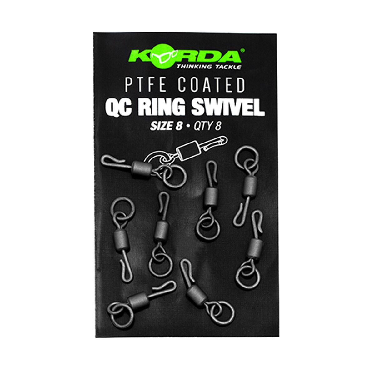 Korda Ptfe Qc Ring Swivel - Hareco Hengelsport