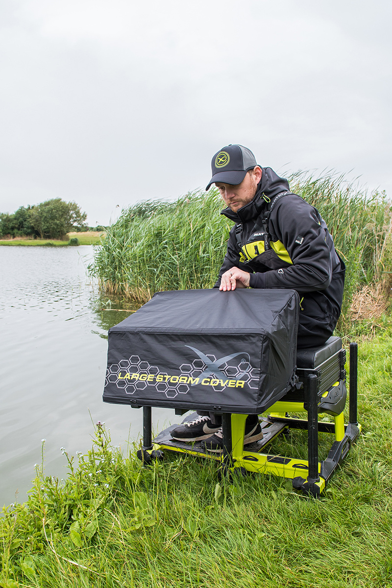 Matrix Side Tray Storm Cover - Hareco Hengelsport