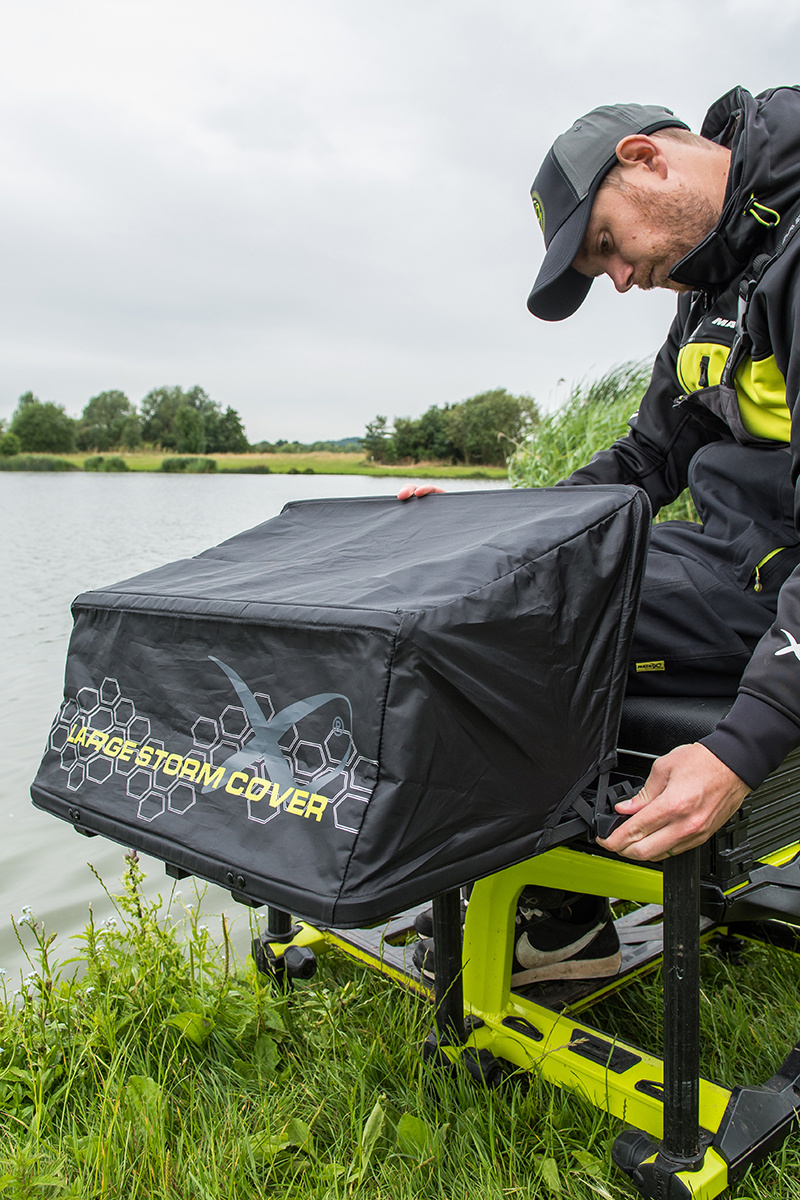 Matrix Side Tray Storm Cover - Hareco Hengelsport