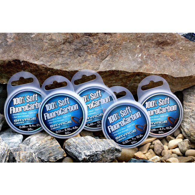 Savage Gear 100% Fluorocarbon - Hareco Hengelsport