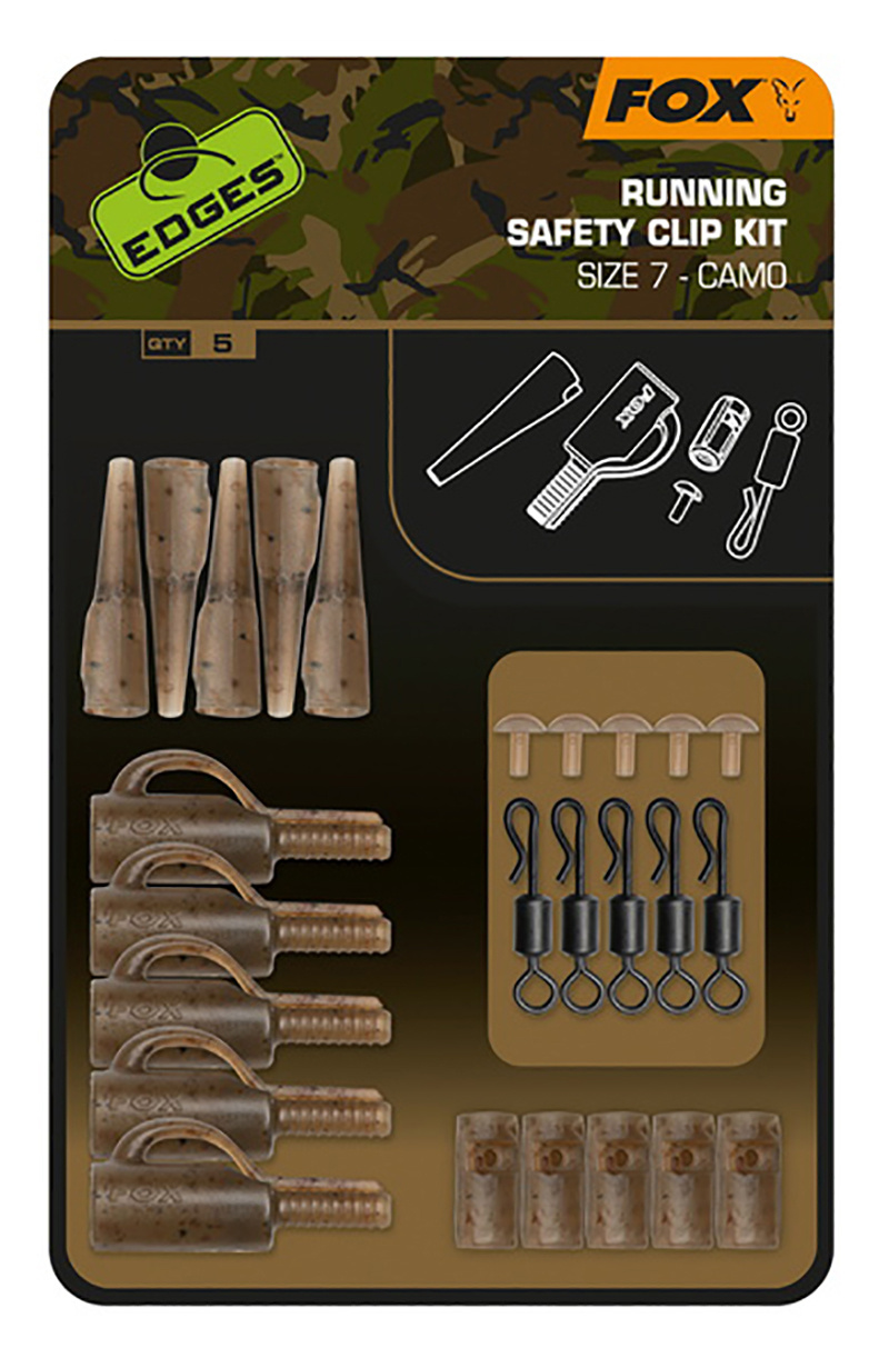Fox Edges Running Safety Clip Kit - Hareco Hengelsport