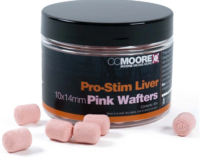 CCMoore Pro-Stim Liver Pink Dumbell Wafters - Bestel nu bij Hareco ...