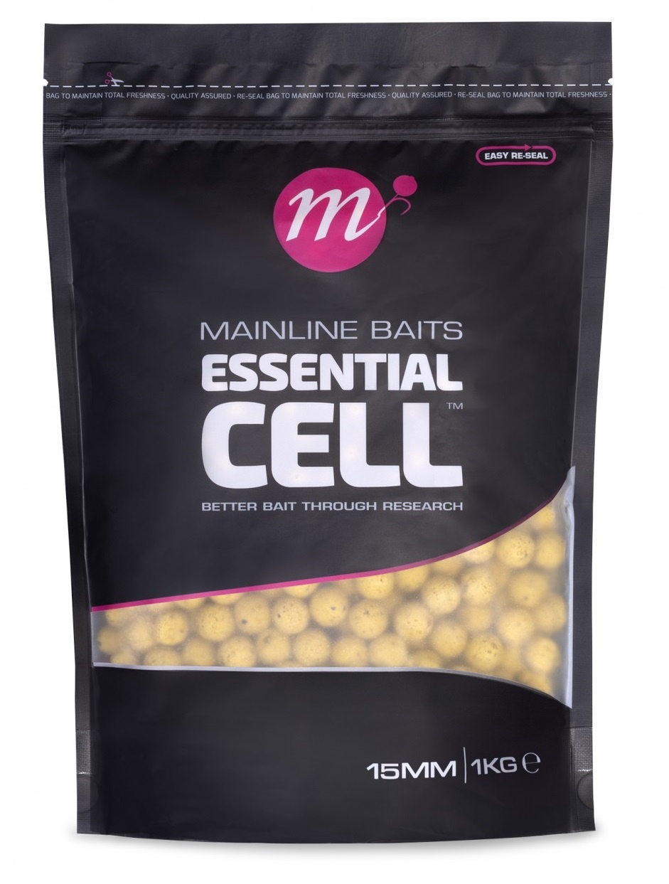 Mainline Shelf Live Boilies Essential Cell 1Kg - Hareco Hengelsport