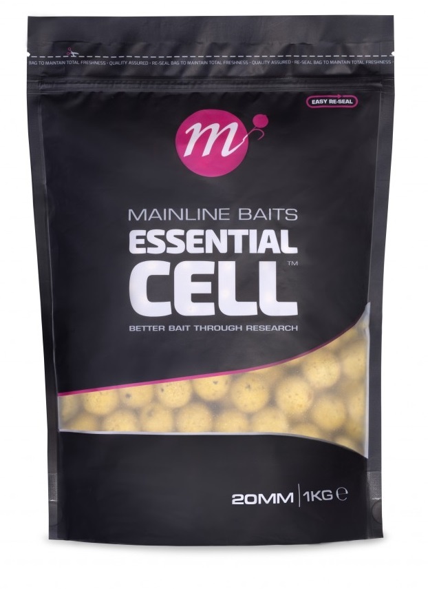 Mainline Shelf Live Boilies Essential Cell 1Kg - Hareco Hengelsport
