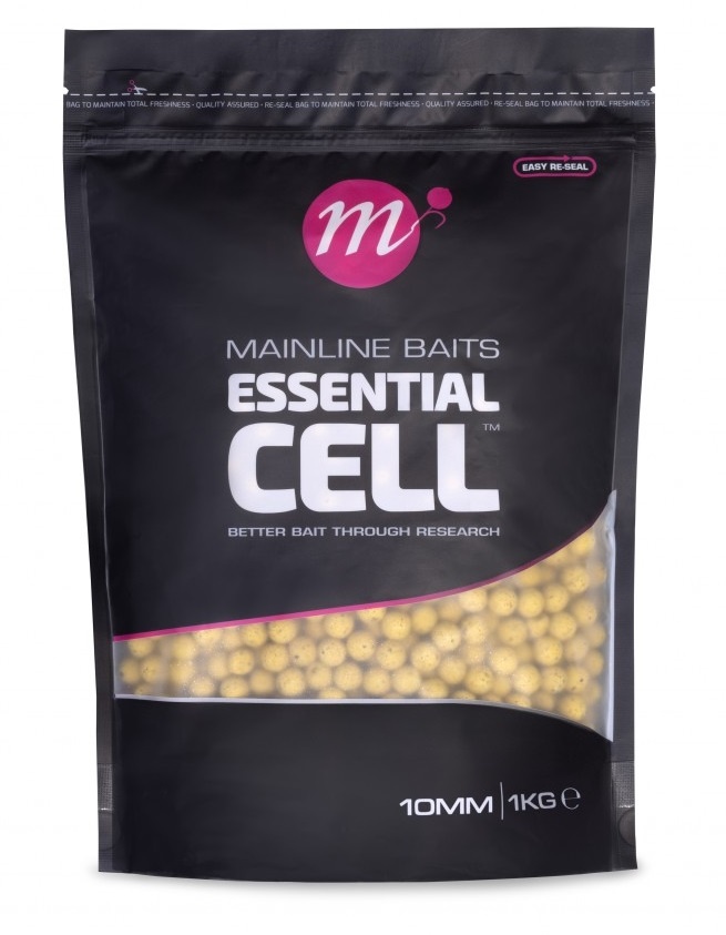 Mainline Shelf Live Boilies Essential Cell 1Kg - Hareco Hengelsport