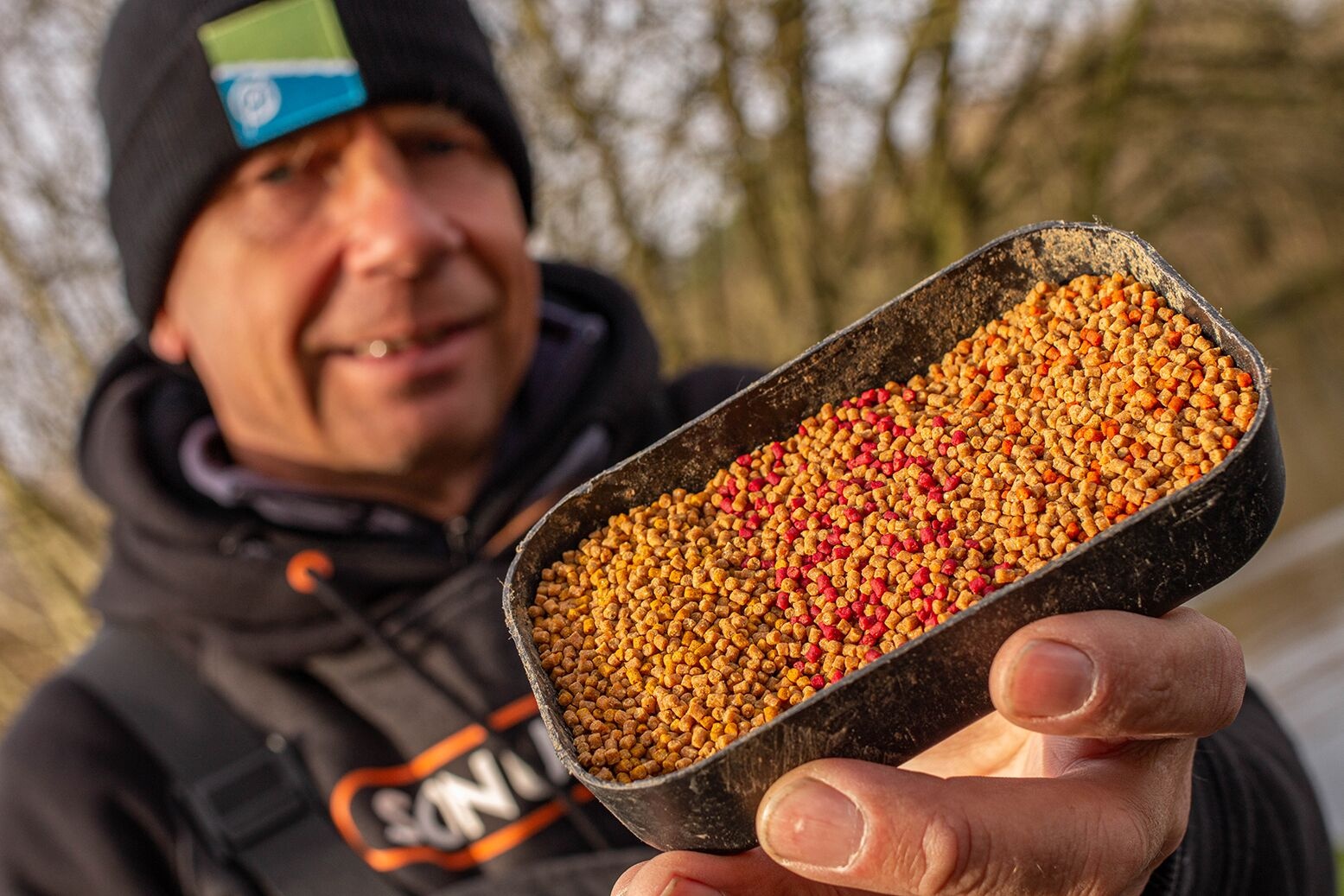 chocolate orange stiki method pellets - Hareco Hengelsport