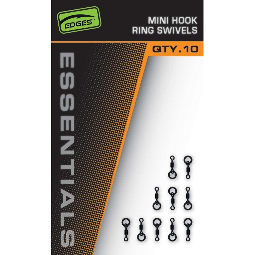 naturals edges mini hook ring swivels - Hareco Hengelsport