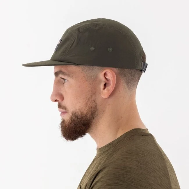 5 panel green cap - Hareco Hengelsport