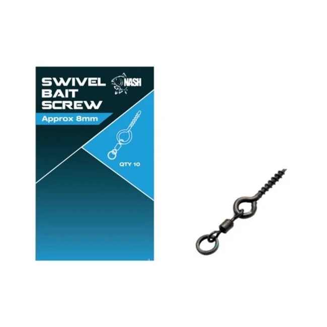 Nash Swivel Bait Screw 13mm - Hareco Hengelsport