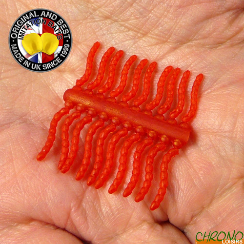 Enterprice Artificial Bloodworms - Hareco Hengelsport