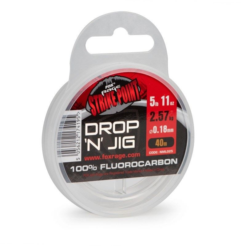 Rage Drop 'n Jig Fluorcarbon - Hareco Hengelsport