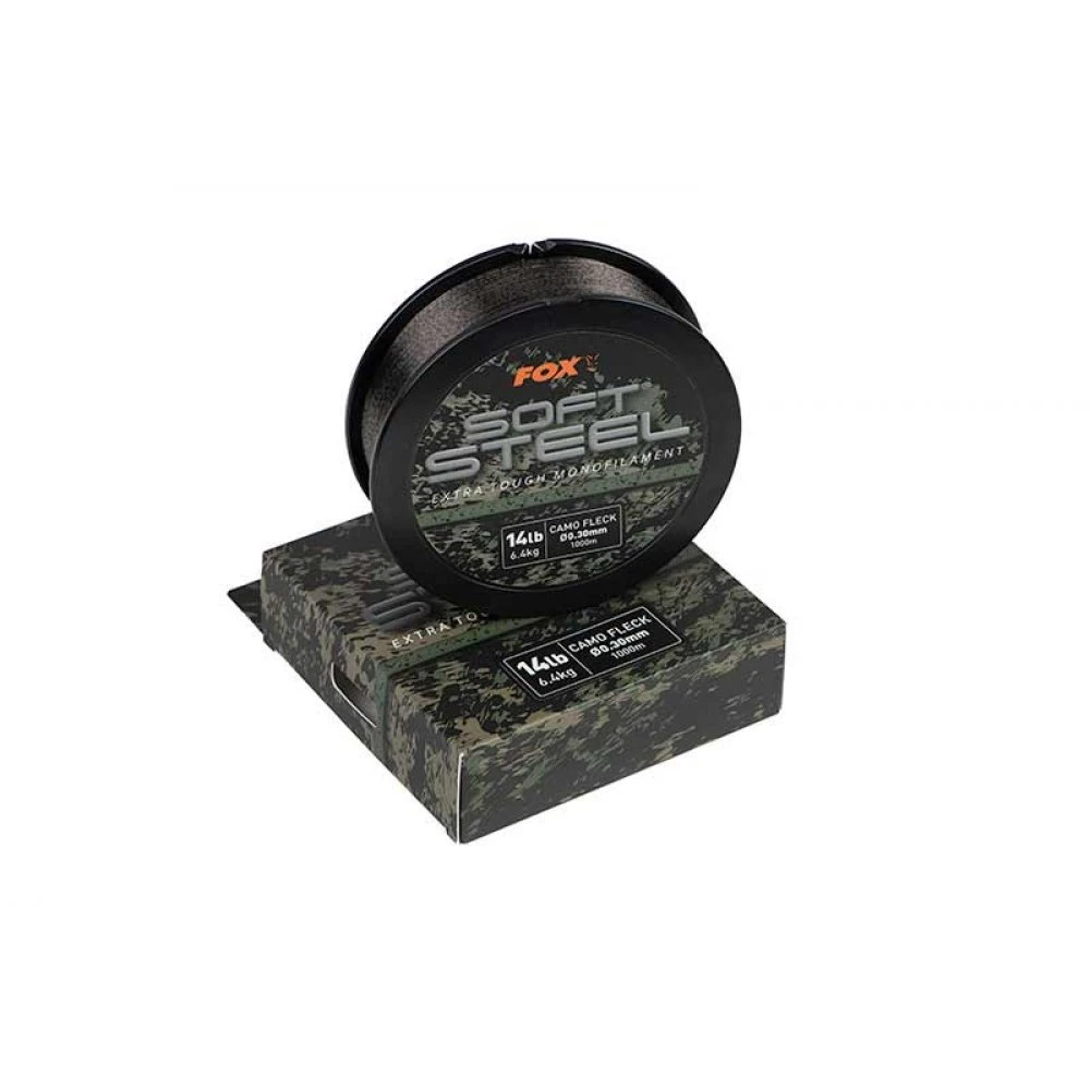 Fox Soft Steel Fleck Camo Mono - Hareco Hengelsport