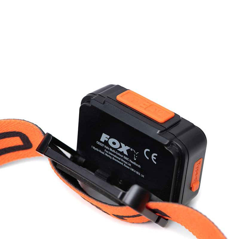 Fox Halo Multi Colour 500C Headtorch - Hareco Hengelsport