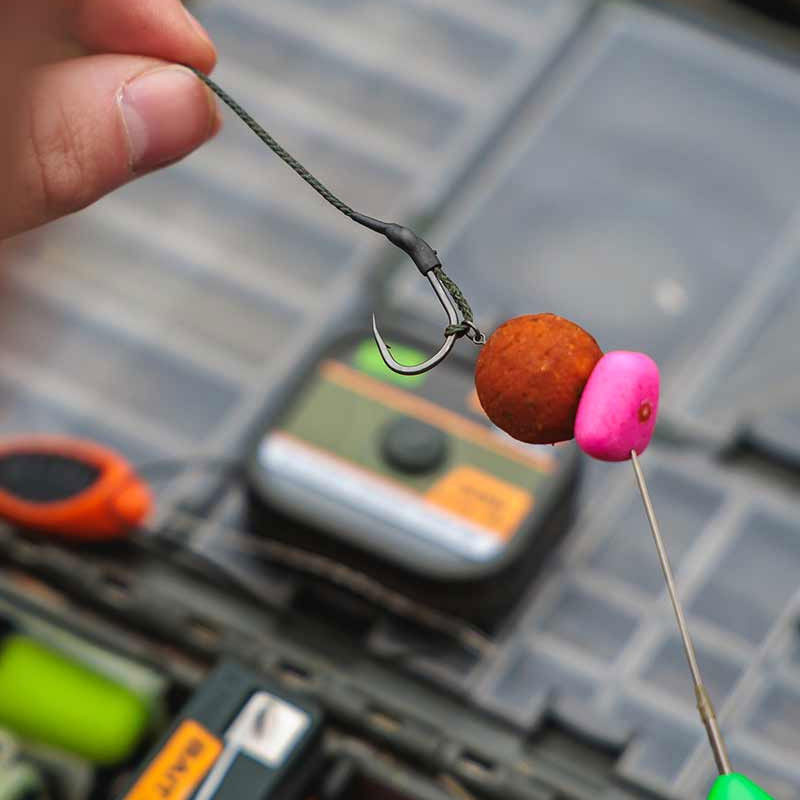 Fox Edges Naturals Spliceable Braided Hooklink - Hareco Hengelsport