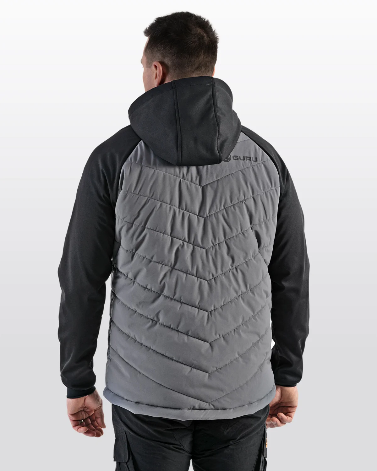 Guru Hybrid Charcoal Jacket - Hareco Hengelsport