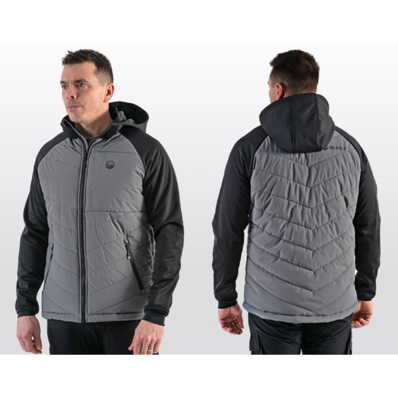 Guru Hybrid Charcoal Jacket - Hareco Hengelsport
