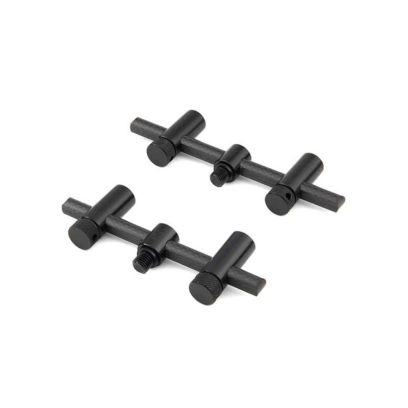Fox Black Label Carbon Adjustable Buzzer Bars - Hareco Hengelsport