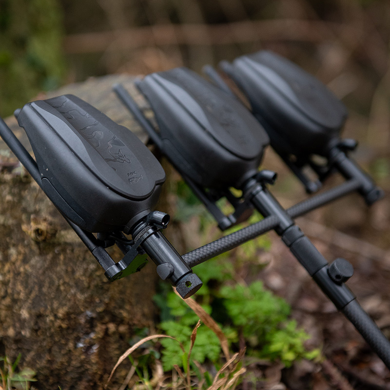 Fox Black Label Carbon Adjustable Buzzer Bars - Hareco Hengelsport