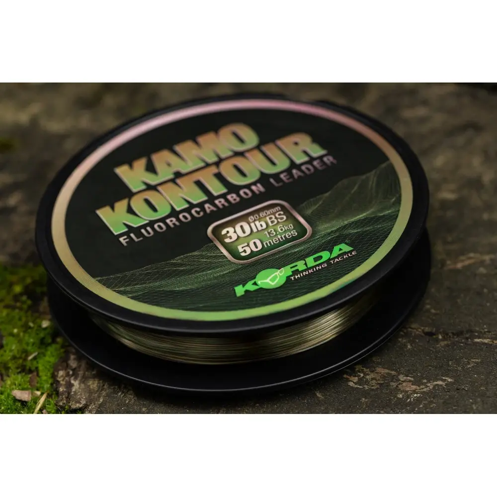 Korda Kamo Kontour Fluorcarbon Leader - Hareco Hengelsport
