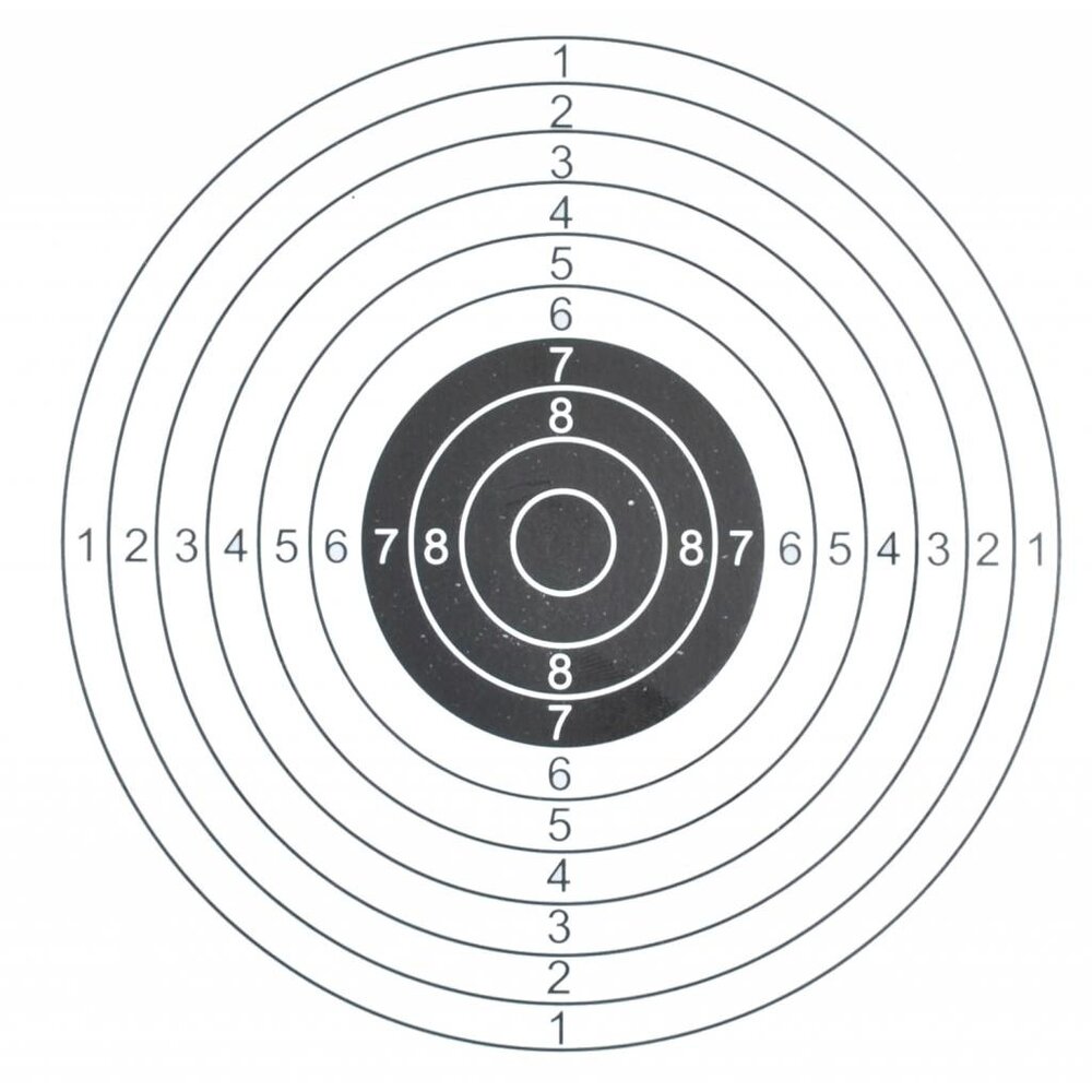 Paper target TS 14x14 cm | SEM Jacht & Schietsport