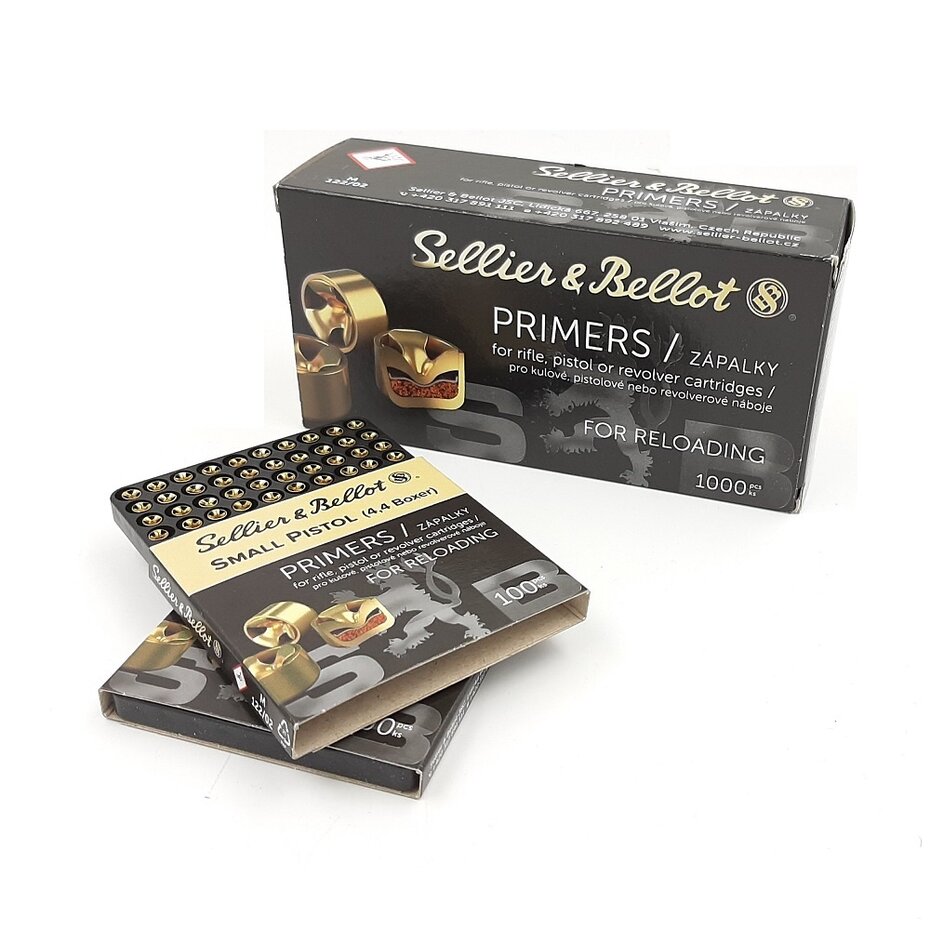 Sellier & Bellot Small Pistol Primers | SEM Jacht & Schietsport