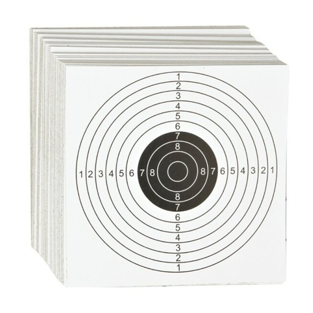 Target Sports Paper Target 17x17cm 100pcs. | SEM Jacht & Schietsport